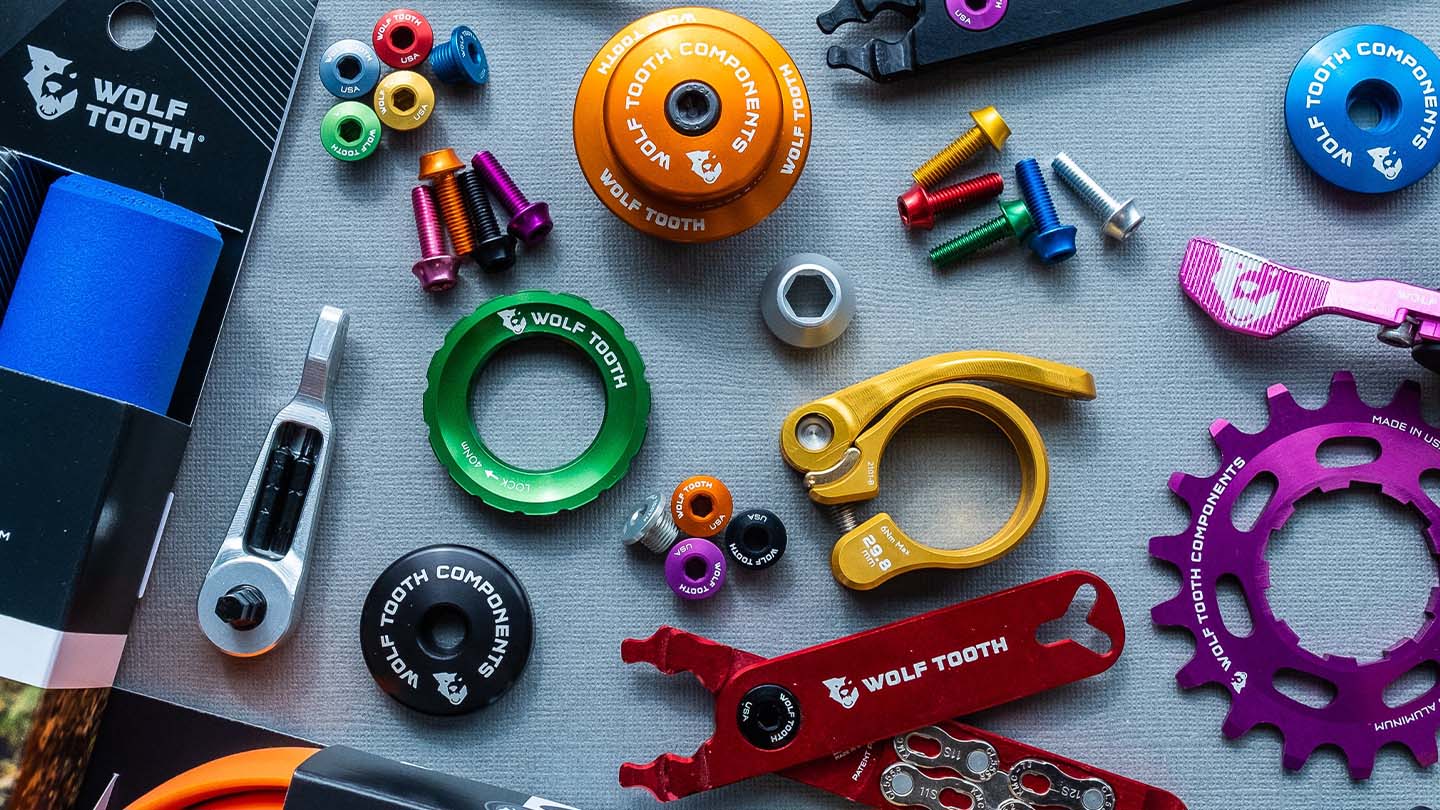 Wolf Tooth（ウルフトゥース）通販 カラフルカスタムパーツ – バイクプラス